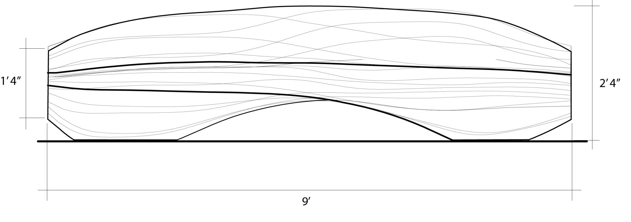 The Helix Bench - Method Studio
